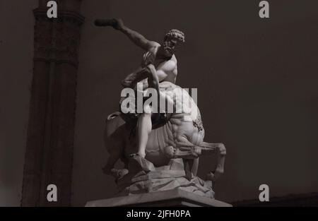 Marble group of Hercules fighting with the centaur Nessus by ...