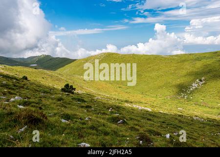 Ridge of mountain Monte Baldo Stock Photo - Alamy