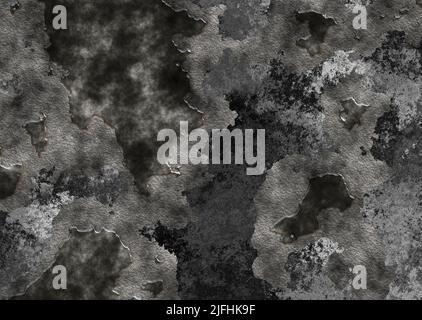 dark eroded black and grey wallpaper Stock Photo - Alamy