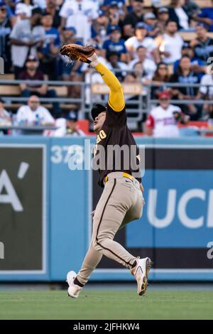 San Diego Padres shortstop Ha-Seong Kim (7) in the sixth inning of a ...