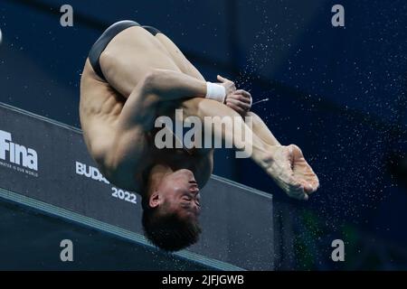Budapest, Hungary. 3rd July, 2022. Cassiel Rousseau of Australia ...