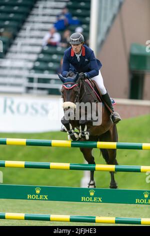Carlos HANK GUERREIRO (MEX) riding H5 SHAQ ATTACK during the Longines ...