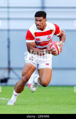 Toyota, Aichi, Japan. 2nd July, 2022. Two team groups Rugby ...