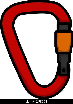 Alpinist Carabine Icon. Editable Bold Outline With Color Fill Design ...