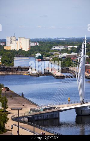 Mode Wheel Locks, Manchester, England Stock Photo - Alamy