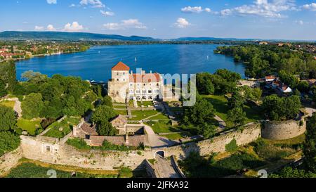 Old lake view in Tata City, Hungary Stock Photo - Alamy
