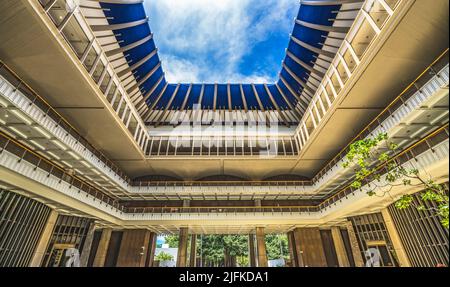 Open Air Atrium Senate Chamber State Capitol Building Legislature ...