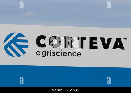 Tipton - Circa July 2022: Corteva Agriscience Seed production and ...
