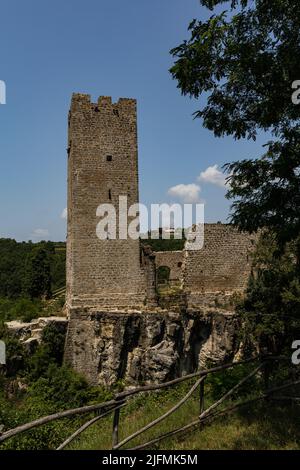 old castle ruins in Momjan in Croatia Stock Photo - Alamy