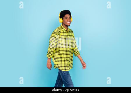 Profile photo of nice millennial brunette lady hold telephone wear ...