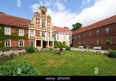 Meyenburg, Germany. 27th May, 2022. The listed Meyenburg Castle. The ...