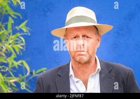 BBC Gardeners' World presenter Joe Swift in the Lavender Garden at the ...