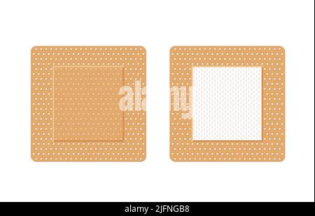 protection kid plaster cartoon vector illustration Stock Vector Image ...