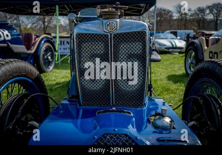 1930s MG Radiator badge Stock Photo - Alamy