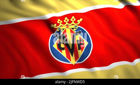 Logo of Spanish football team Villarreal CF Stock Photo - Alamy