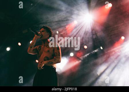 Milan Italy 30 June 2022 Slowthai live at Circolo Magnolia © Giulia ...