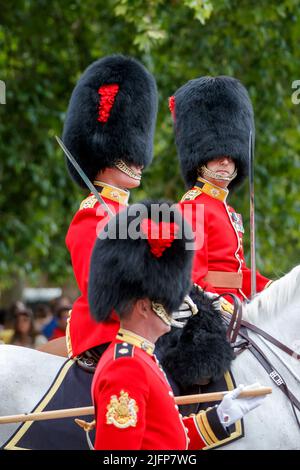 Lieutenant Colonel Viscount David Marsham at Trooping the Colour ...