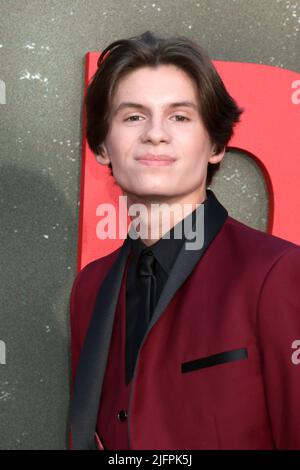 Jordan Isaiah White at the Los Angeles premiere of "The Black Phone" on ...