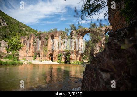 oman Aqueduct of Ancient Nikopolis begins at the northern end of the ...