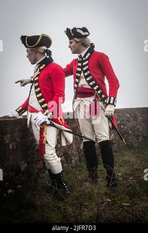 Verrua Savoia, Italy. 10th Mar, 2013. American Revolutionary War ...