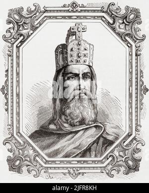 Charlemagne, King and Emperor Stock Photo - Alamy