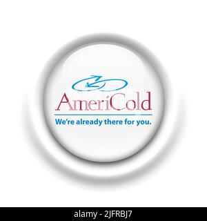 Ameri Cold logo Stock Photo - Alamy