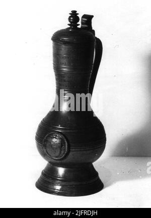 A pewter can be done from the bakers' guild Stock Photo - Alamy