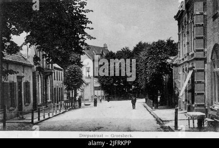 The Dorpstraat in Groesbeek Stock Photo - Alamy
