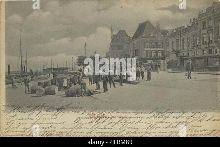The Waalkade, seen in an easterly direction Stock Photo - Alamy