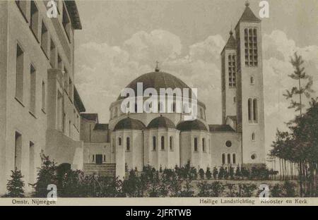 The Cenakelkerk and on the left the monastery on the Sionsberg of the ...