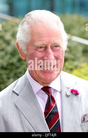 The Prince of Wales visits BBC Wales's new headquarters in Cardiff for ...