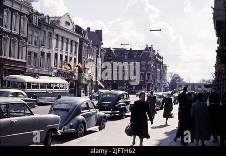 Seen from the Keizer Karelplein, left the Groesbeekseweg Stock Photo ...