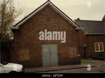 Transformator house (transformer house) from before 1940 Stock Photo ...