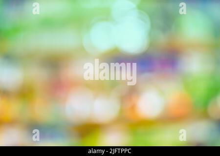Bokeh blurred store. Defocused blurred hardware store aisle backdrop ...