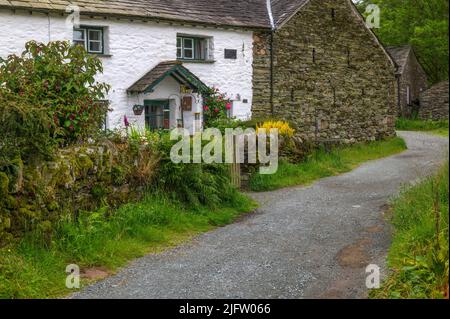 Low Hall Garth, Little Langdale, Ambleside, Cumbria Stock Photo - Alamy