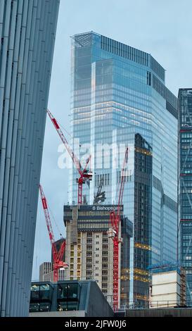 8 Bishopsgate Tower is a new 50-storey mixed-use project under ...
