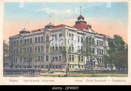 Varna. The Trade Academy Stock Photo - Alamy