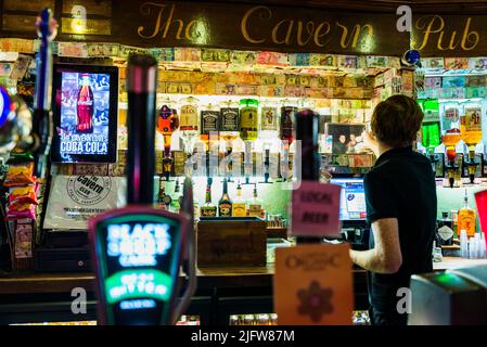 Cavern Pub in Mathew St. Liverpool, Merseyside, England, UK Stock Photo ...