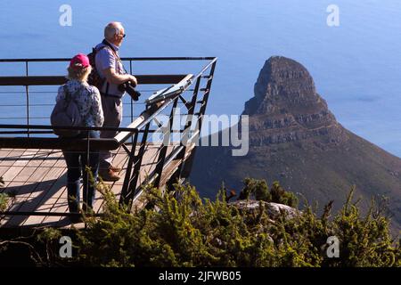 This is one of the cantilevered viewing platforms on the summit of ...