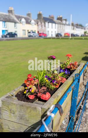Garlieston, Galloway, Scotland - The Harbour Inn sign features a local ...