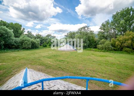 wells near Danube producing drinking water Stock Photo - Alamy