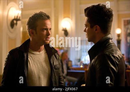 AARON PAUL, DOMINIC COOPER, NEED FOR SPEED, 2014 Stock Photo - Alamy