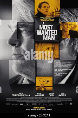 ROBIN WRIGHT, PHILIP SEYMOUR HOFFMAN, A MOST WANTED MAN, 2014 Stock ...