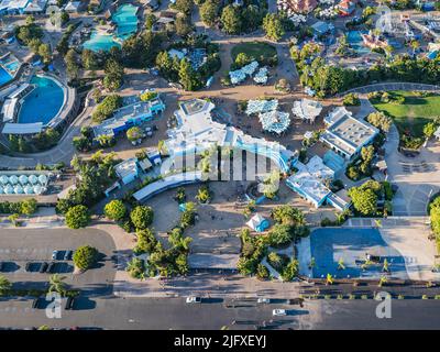 SeaWorld San Diego Theme Park - Aerial Photography Stock Photo - Alamy