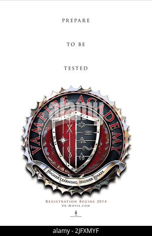 MOVIE POSTER, VAMPIRE ACADEMY, 2014 Stock Photo - Alamy