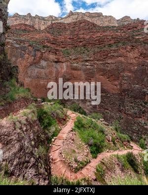 Landscape views inside the Grand Canyon during summer Stock Photo - Alamy