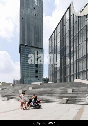Poly Grand Theatre in Shanghai by Japanese Architect Tadao Ando Stock Photo - Alamy