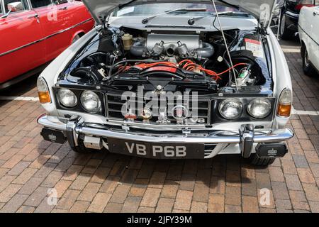 Rover P6 engine. Rover Sports Register Stock Photo - Alamy