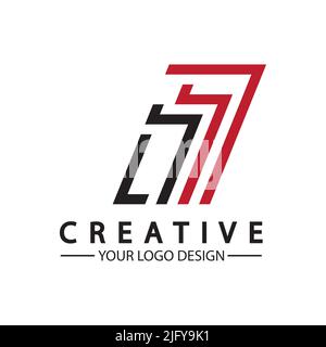 Logo design number 77 image vector illustration Stock Vector Image ...
