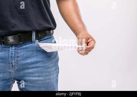 Show me the money. Studio shot of a businessman holding a fan of money ...